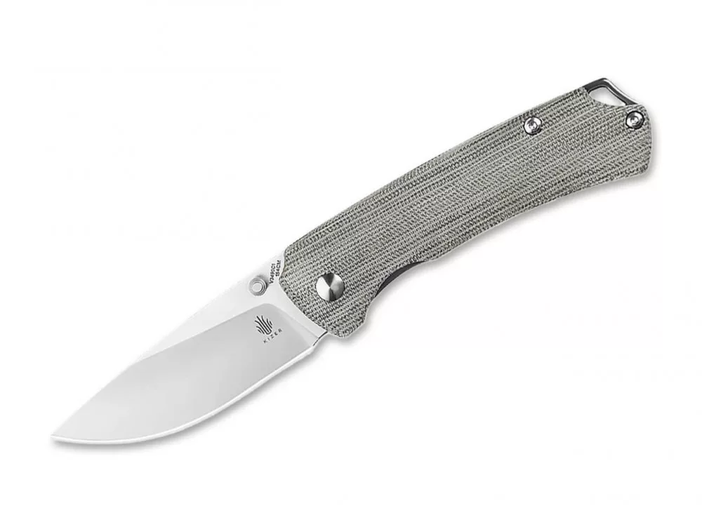 Kizer T1 Micarta Green - Bladeshop